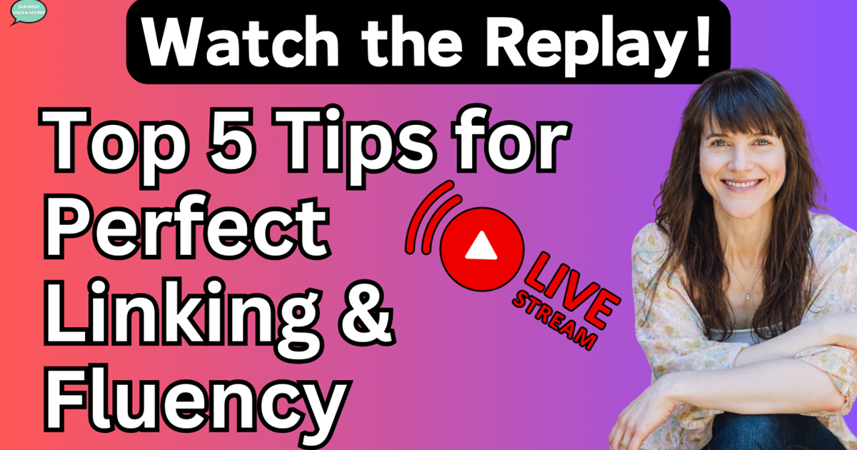 Top 5 Tips for Perfect Linking and Connected Speech | Free American ...